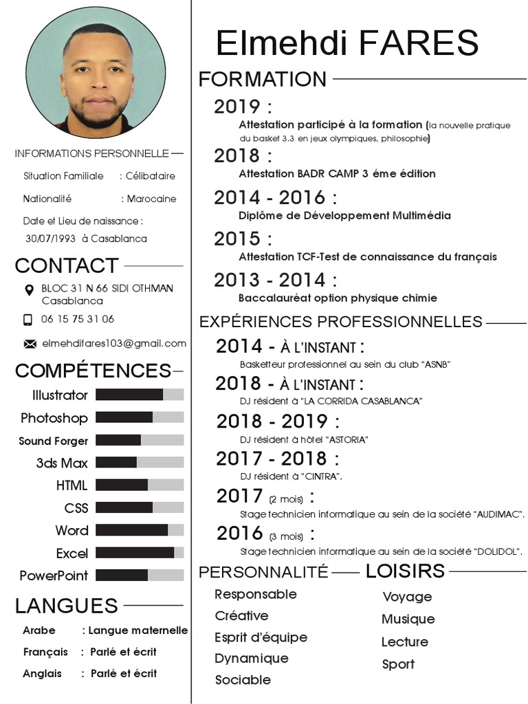 Mehdi CV | PDF