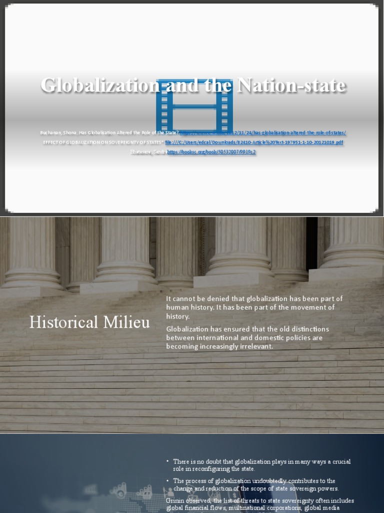 Impact of Globalization on Nation-States | PDF | Globalization ...