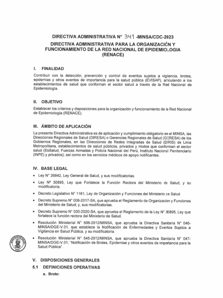 Directiva Administrativa | PDF Directiva Administrativa | PDF