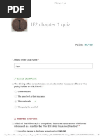 Mock Exam IF2 General Insurance Business | PDF