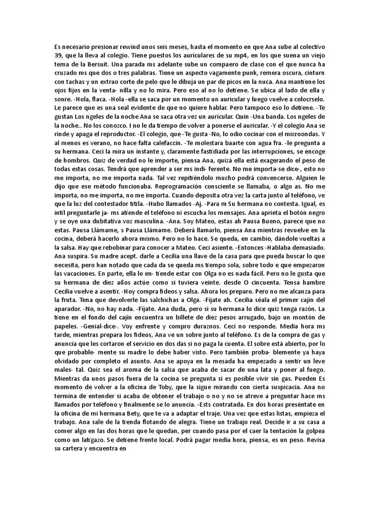 Es Necesario Presionar Rewind Unos Seis Meses | PDF