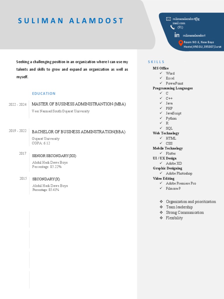 Amanullah CV | Download Free PDF | Computing | Software