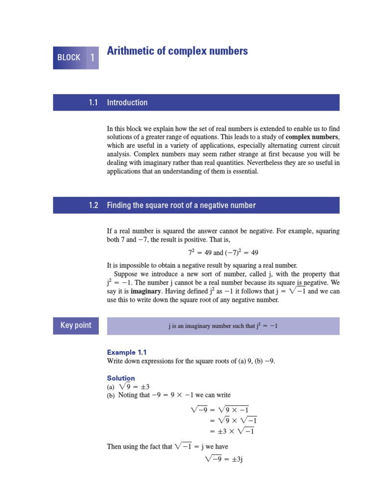INTME | PDF | Numbers | Complex Number