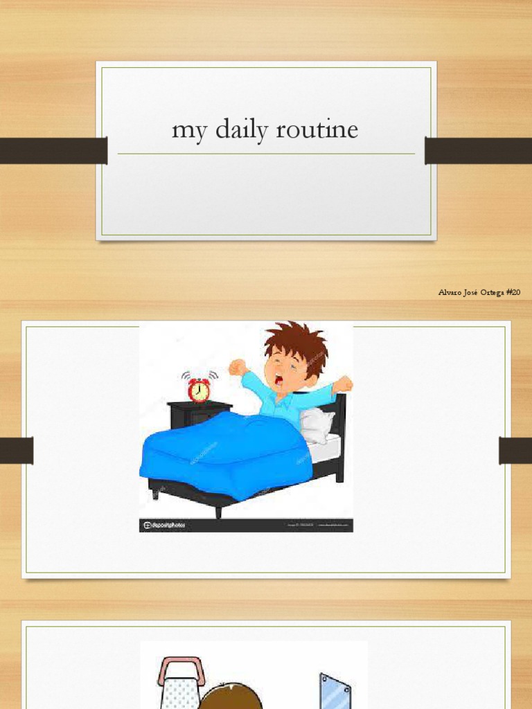 My Daily Routine | PDF