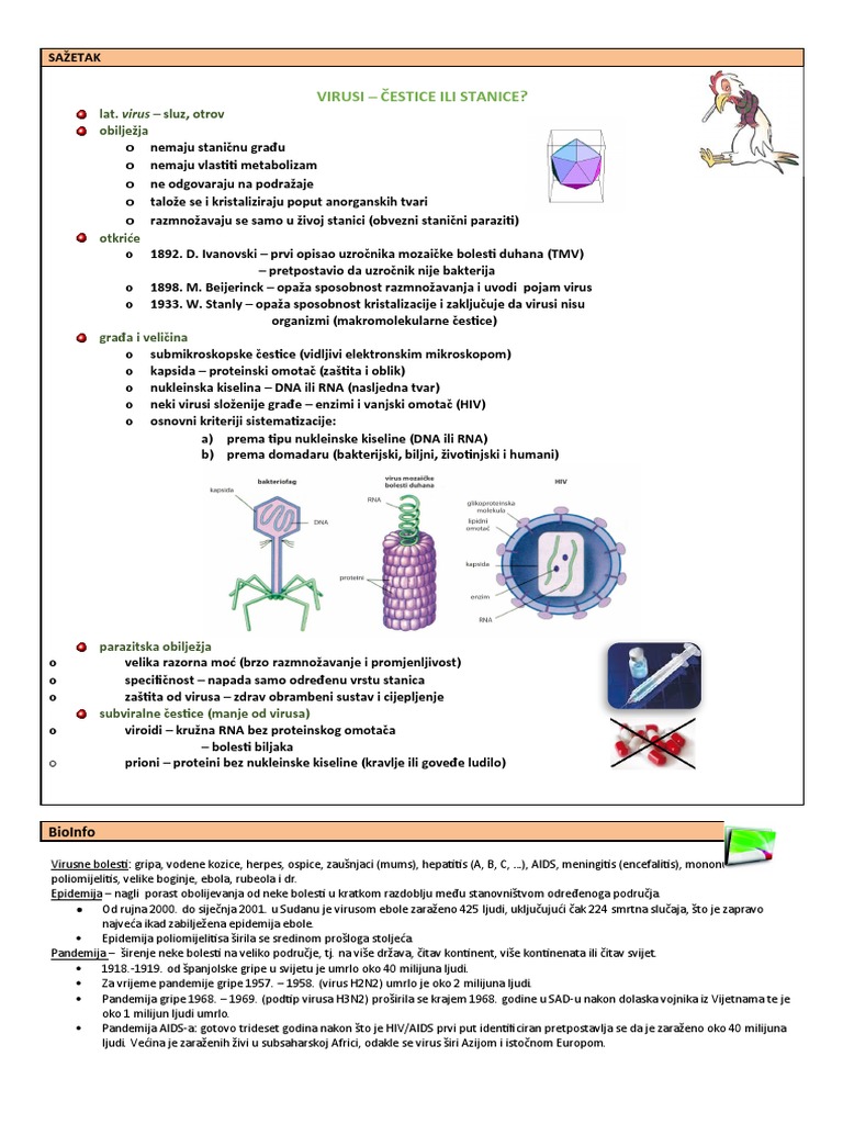 Virusi I Prioni | PDF