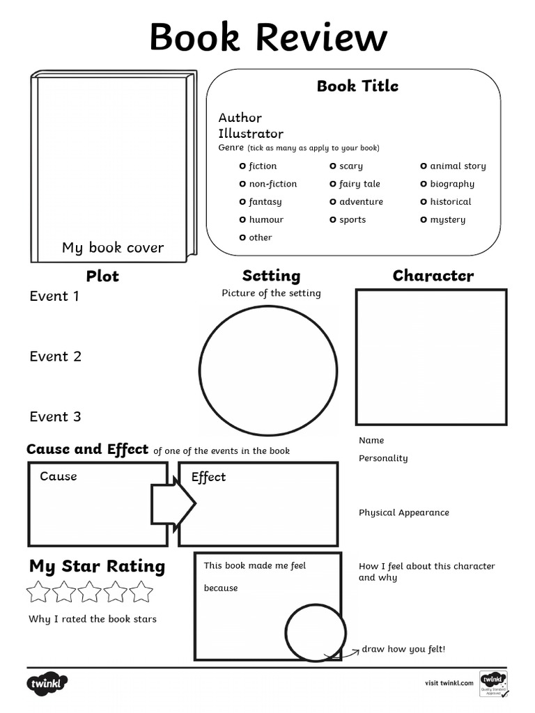 Book review challenge | PDF