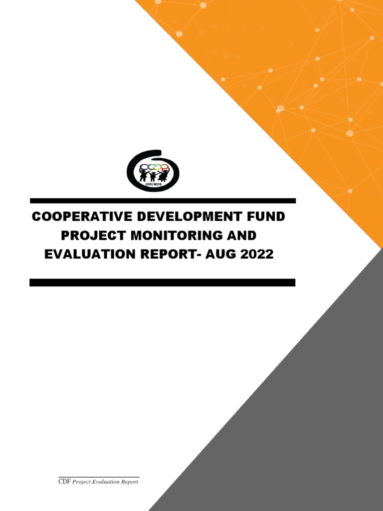 CDF Project Evaluation Report 2022 | PDF | Cooperative | Procurement