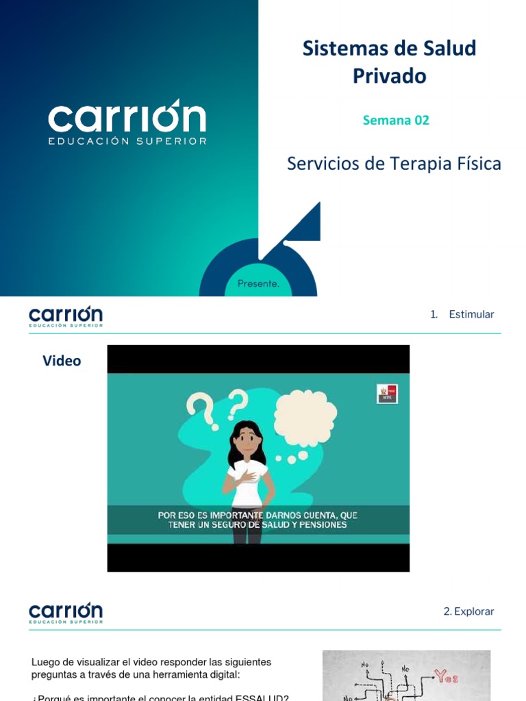 PSA02 FR II Servicios de Terapia Fisica | PDF | Cuidado de la salud | Seguro