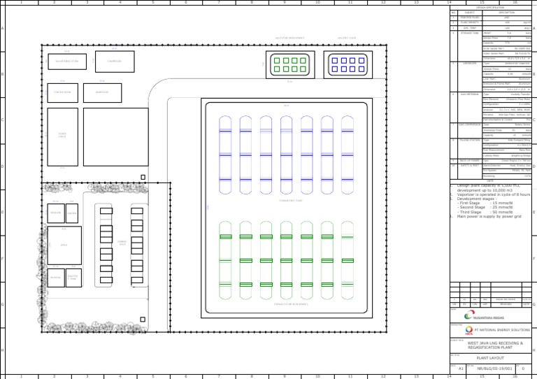West Java LNG Plant Design Specs | PDF
