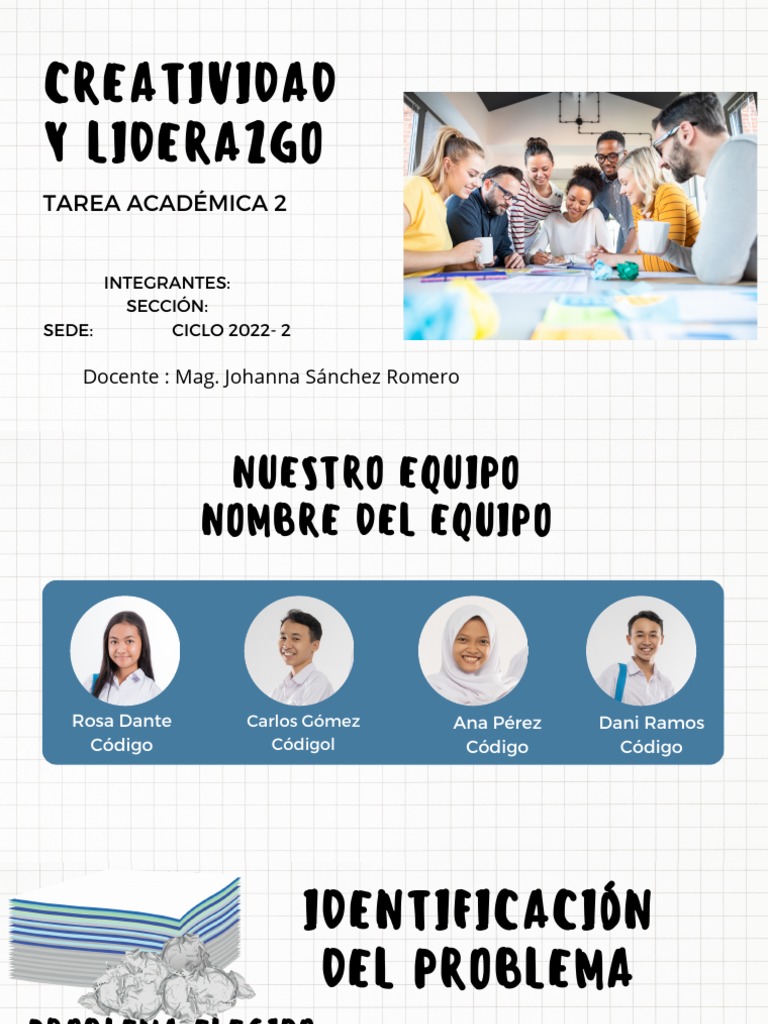 MODELO TA2 Creatividad y Liderazgo | PDF