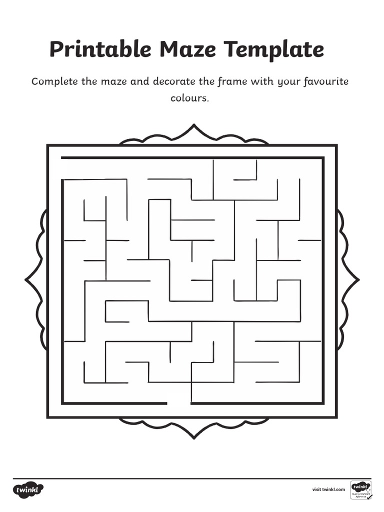 t-tp-2680667-maze-worksheet-templates A3 | PDF