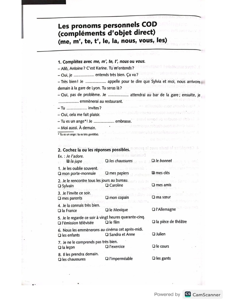 COD Et COI | PDF