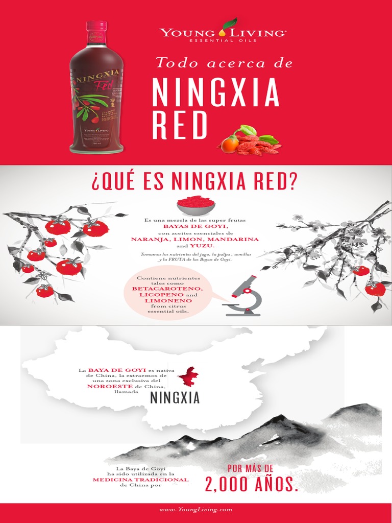 Beneficios y componentes de Ningxia Red | PDF