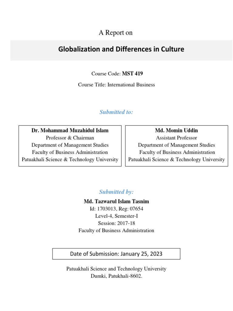 Mumin Uddin Sir | PDF | Globalization | Social Stratification