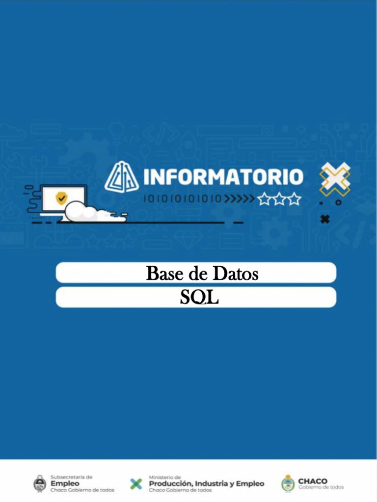 Material Complementario - SQL | PDF | SQL | Bases de datos