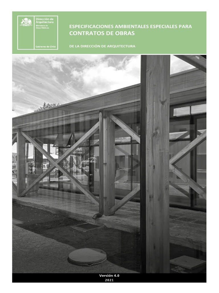 Especificaciones Ambientales Obras MOP | PDF | Residuos | Reciclaje