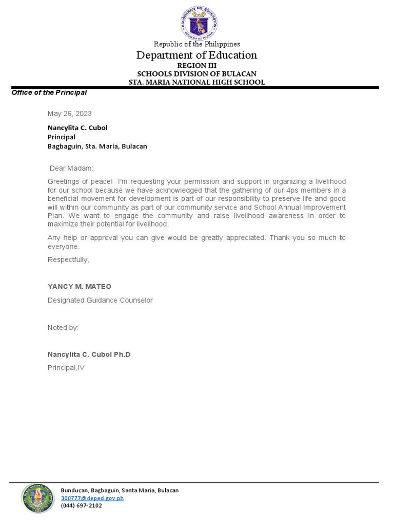 request-livelihood-program-4ps | PDF