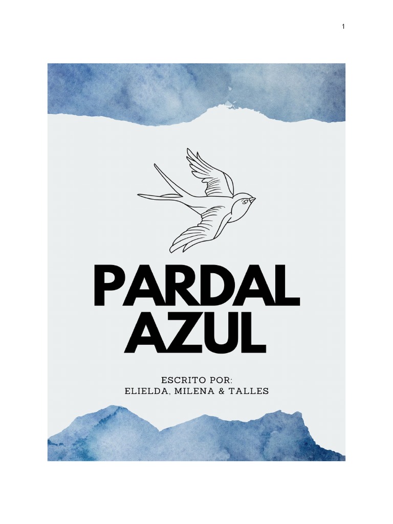 Pardal Azul Curta Metragem Roteiro Pdf Augustus Câmera