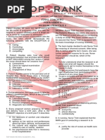 Preboard Exam Np3 Medical Surgical Nursing | PDF | Colorectal Cancer ...