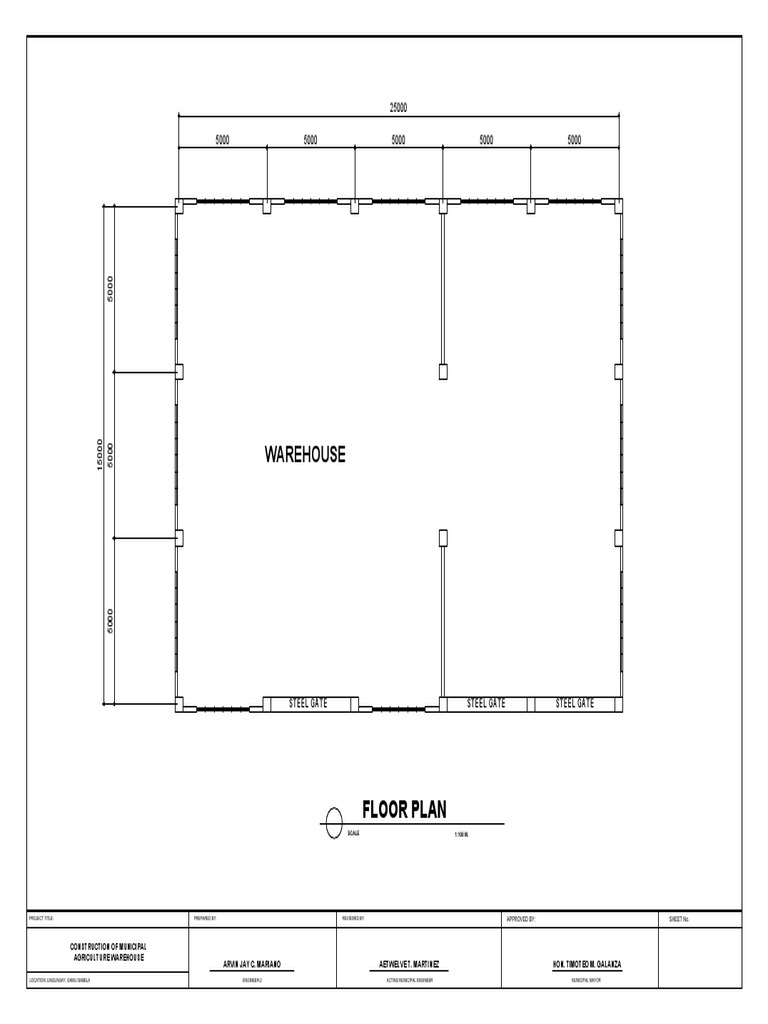 Warehouse: Floor Plan | PDF