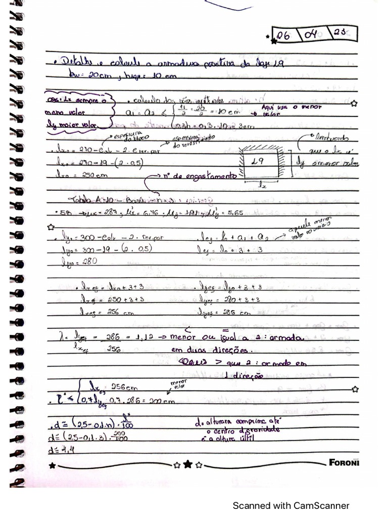 Atividade Laje L9 | PDF