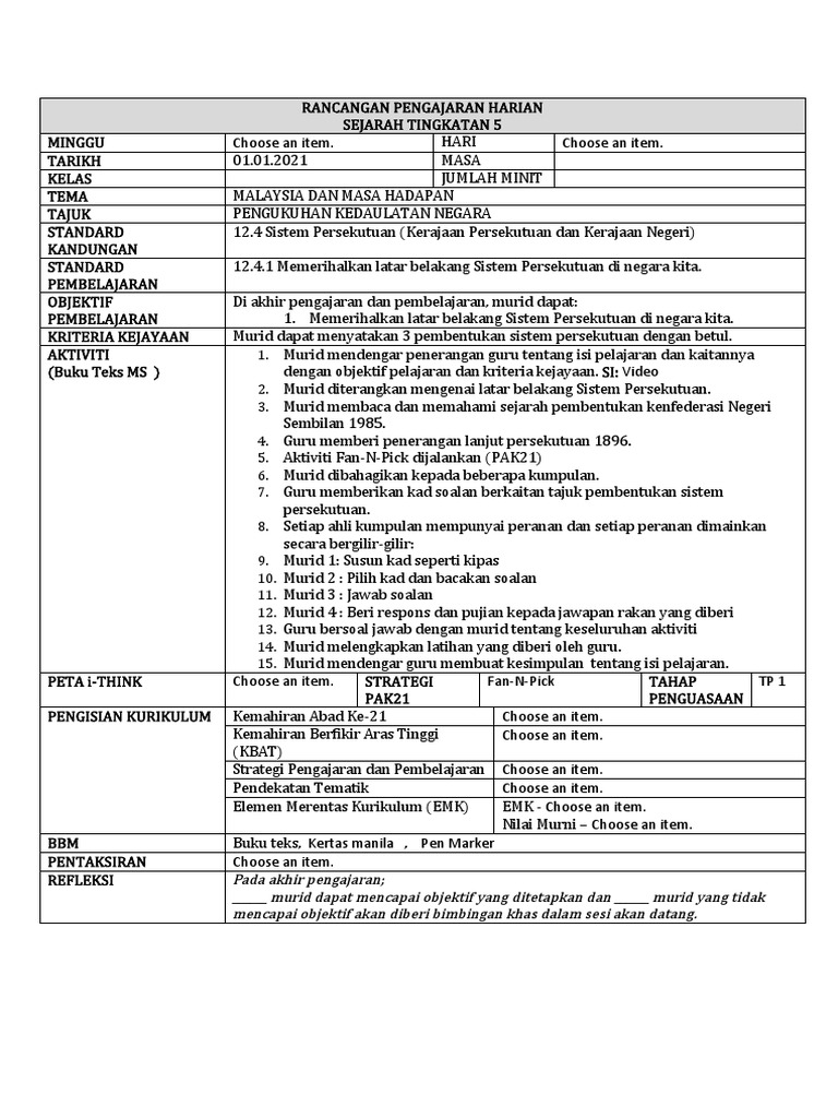 Bab 4 Sistem Persekutuan | PDF