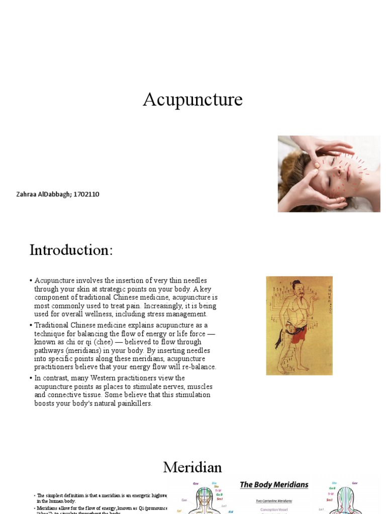 Acupuncture | PDF | Acupuncture | Meridian (Chinese Medicine)