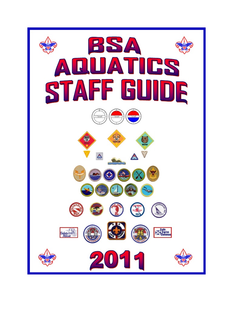 BSA Aquatics Staff Guide | PDF | Boy Scouts Of America | Scouting