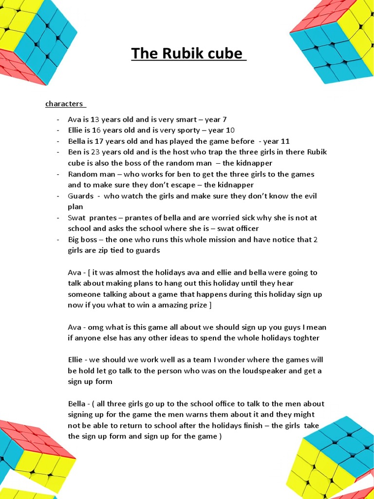 The Rubik Cube | PDF