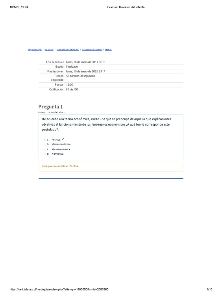 Examen - Revisión Macro | PDF