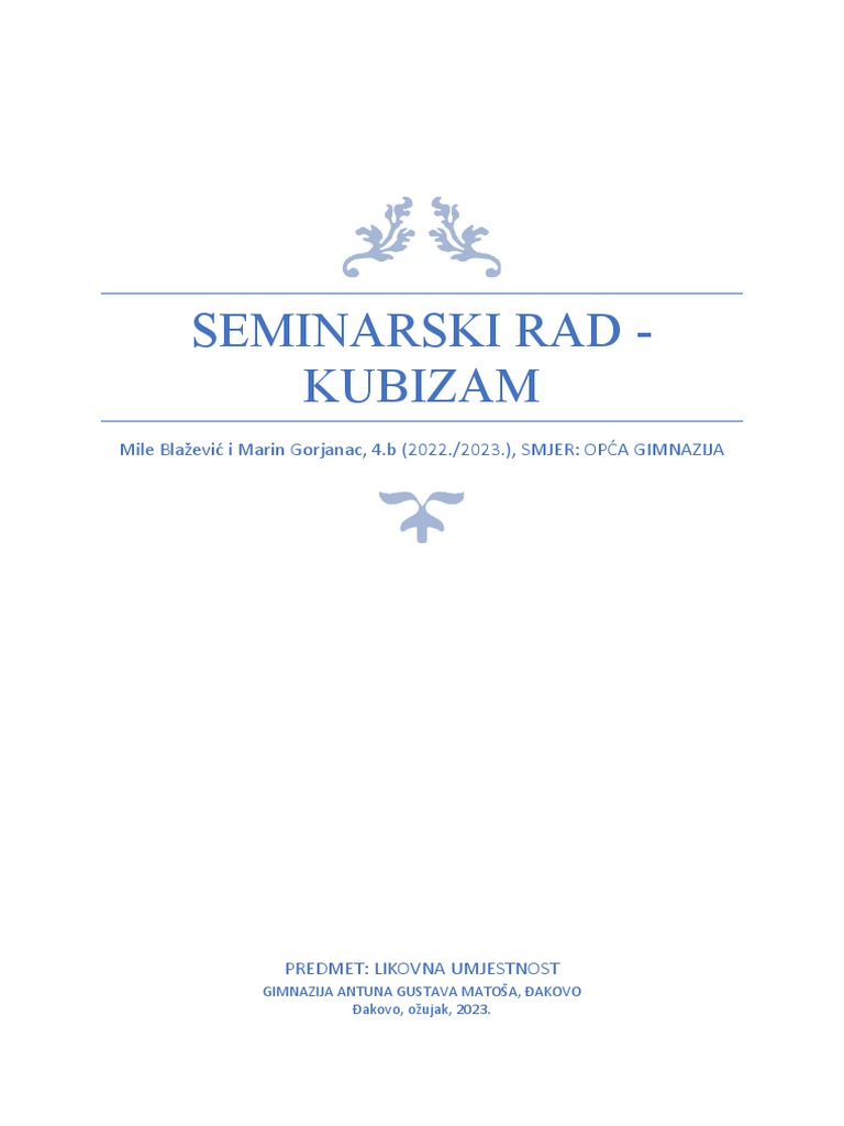 Kubizam | PDF