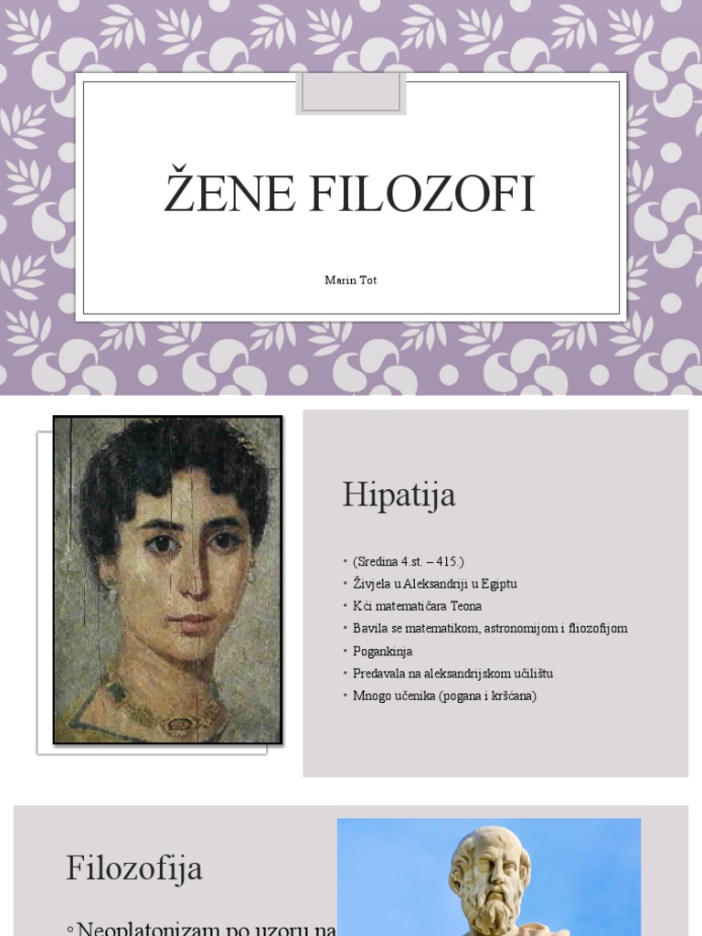 Žene Filozofi | PDF