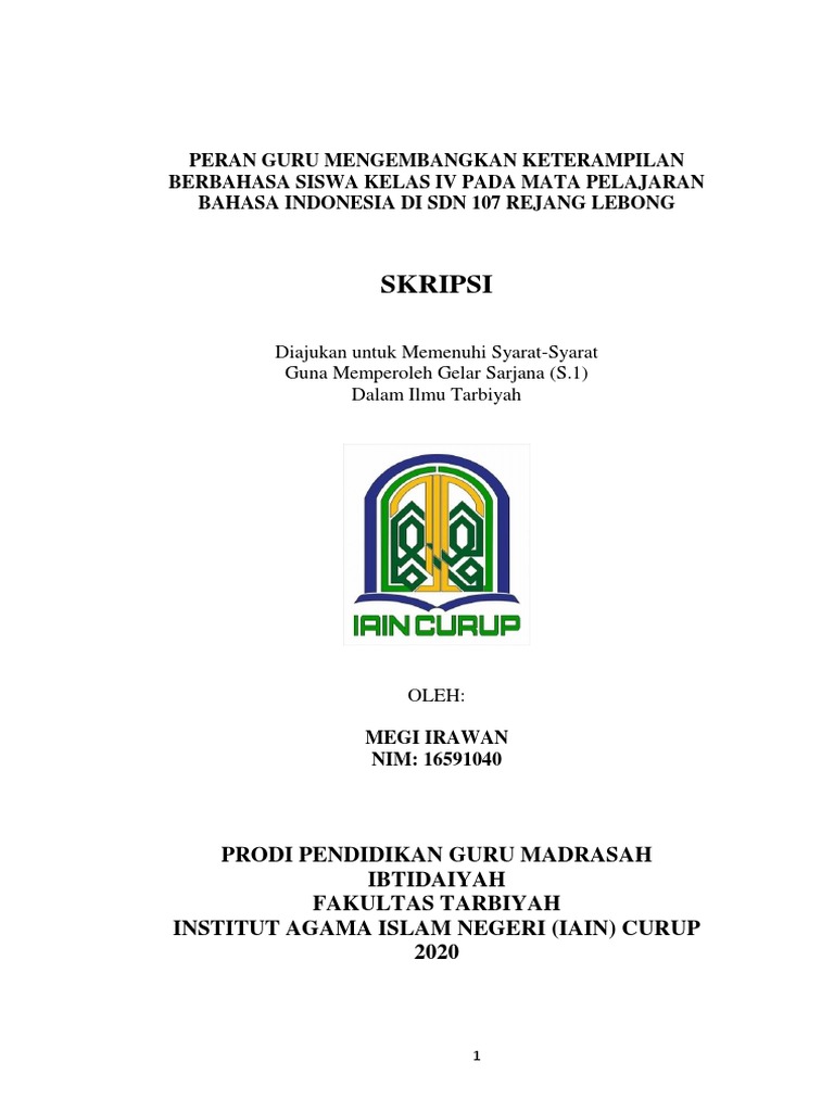 Megi Irawan | PDF