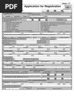 BIR Tin Application (Form 1902) | PDF | Identity Document | Taxpayer