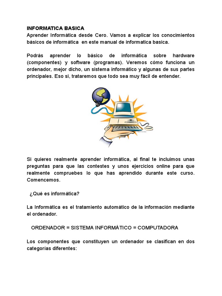 Informatica Basica Pdf Periférico Informática