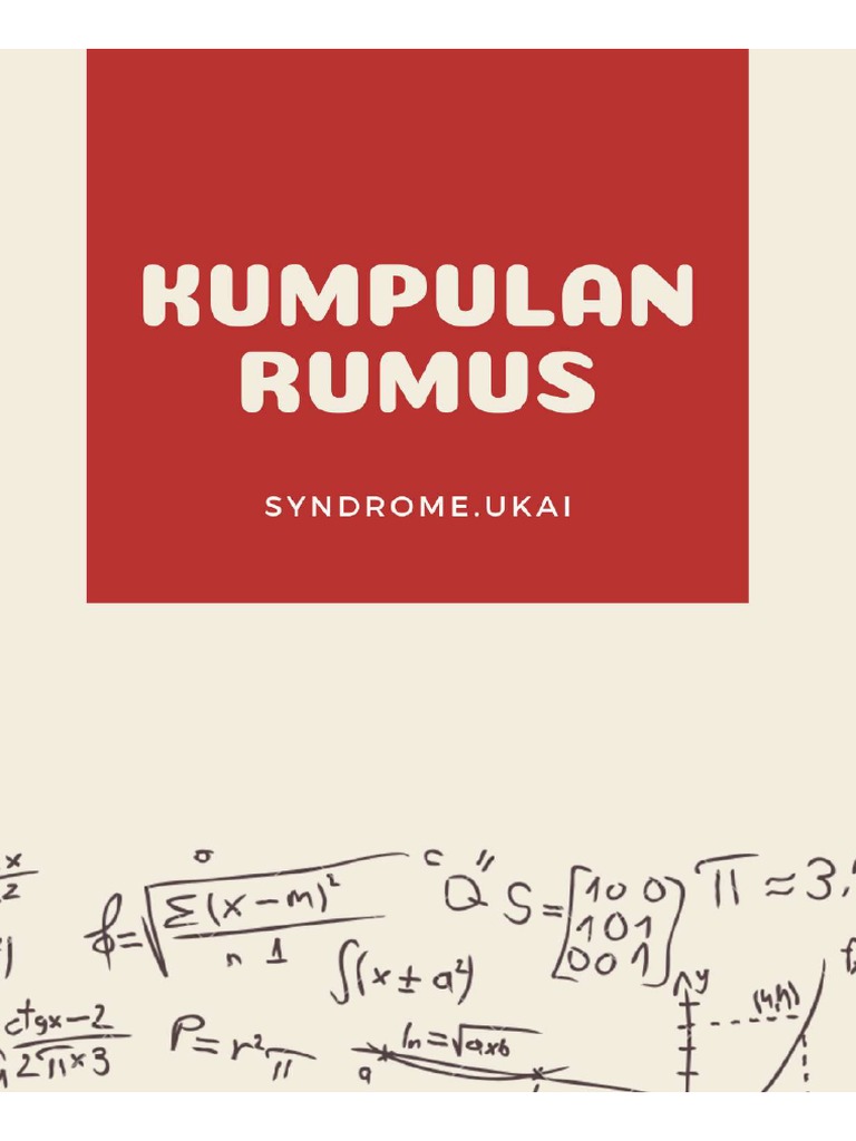 Rumus Farmasi | PDF