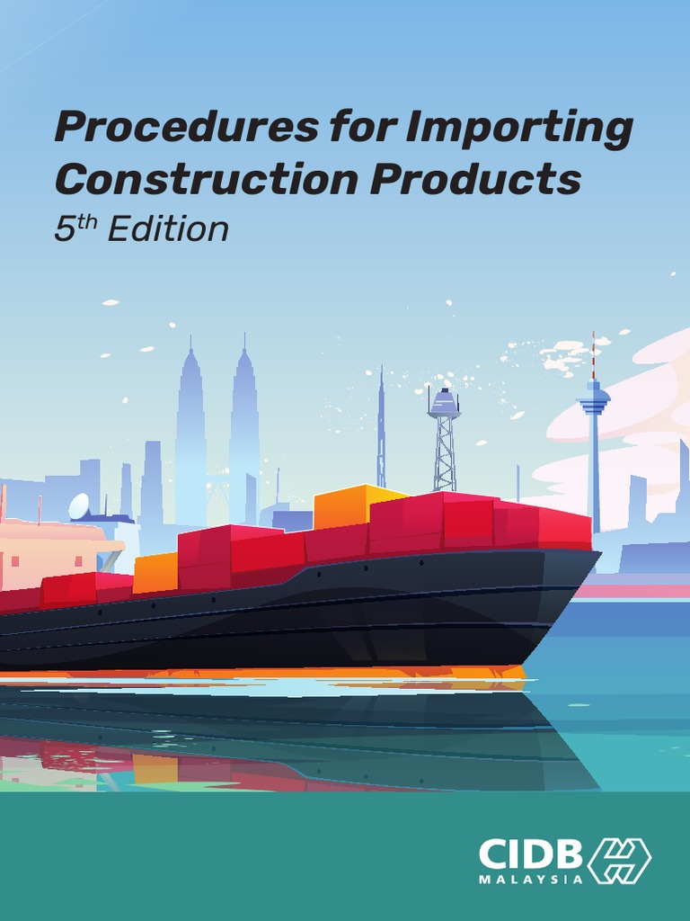 Procedures For Importing Construction Prod 5thedition - 0 - Compressed ...