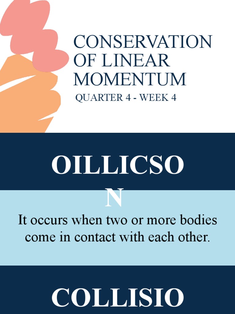 Law of Conservation of Momentum | PDF | Collision | Momentum