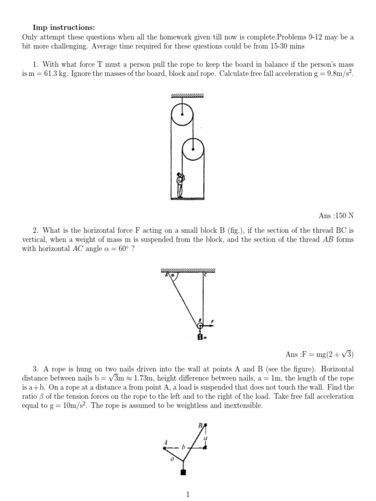 Physics Problem Solving Guide | PDF | Triangle | Force