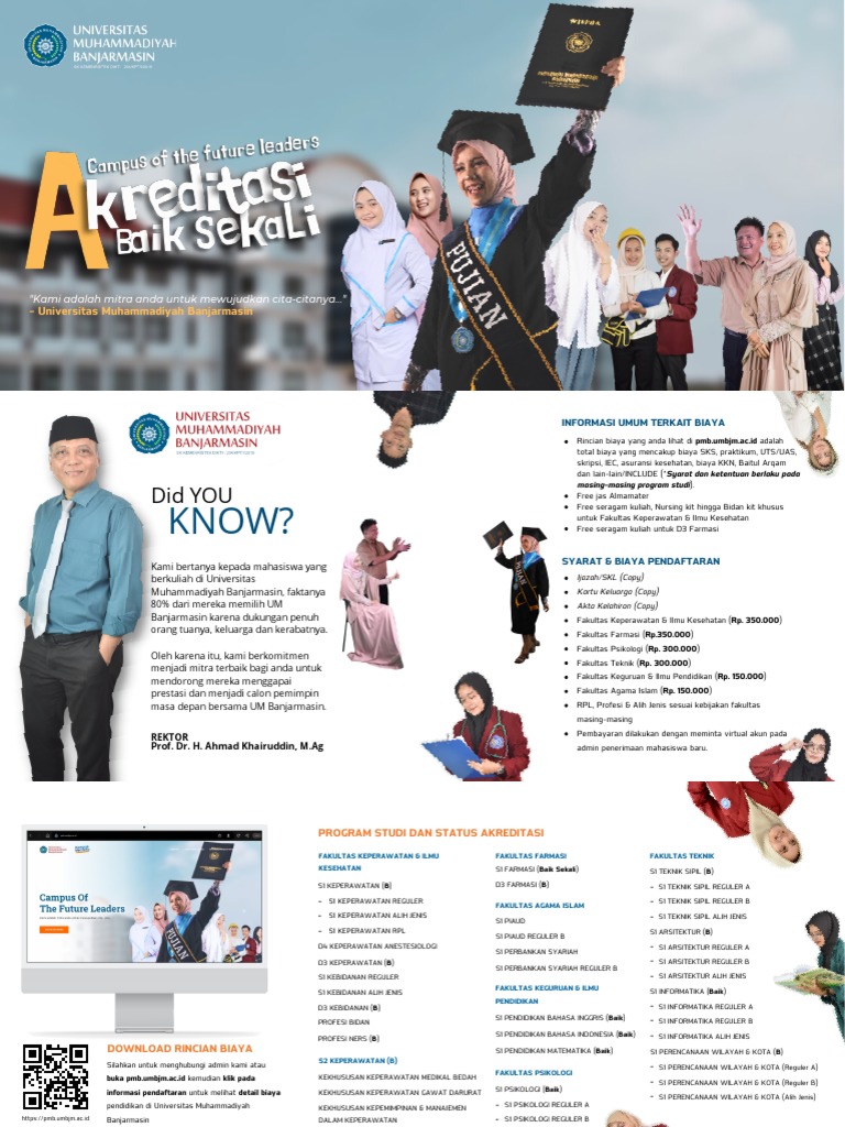 Brosur PMB 2023 Umbjm | PDF