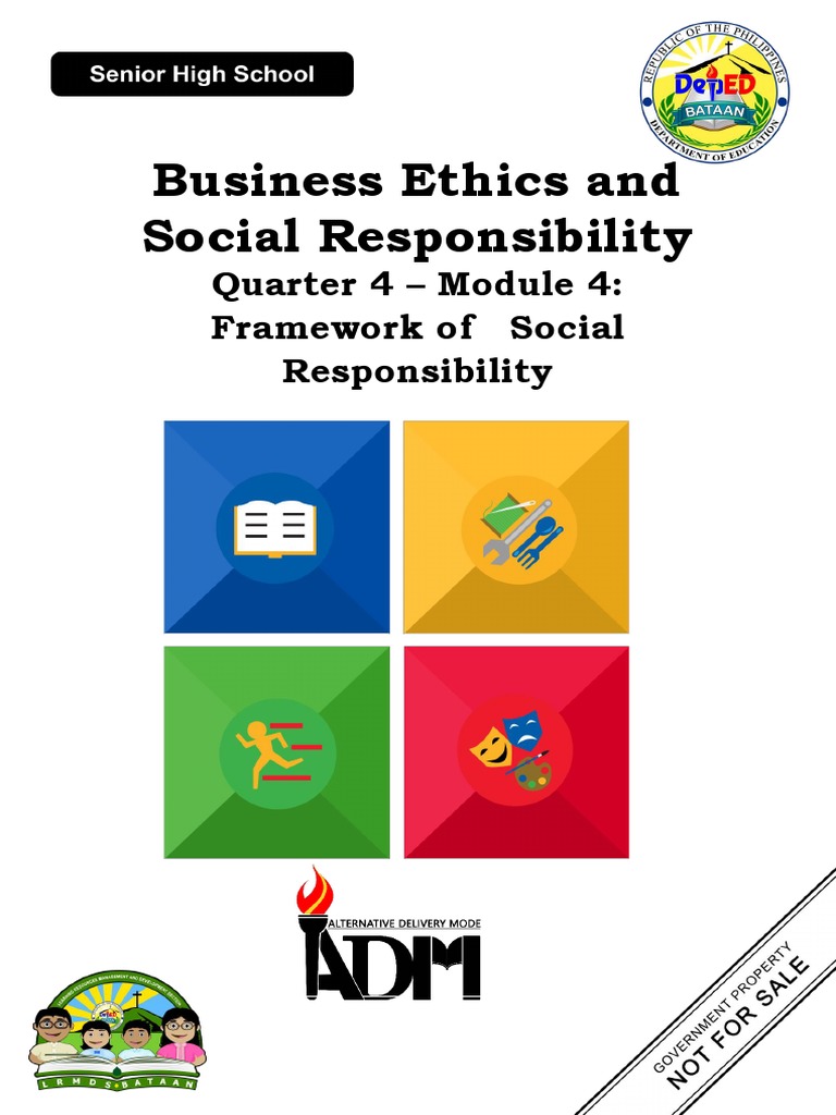 Bus - Ethics - q4 - Mod4 - Framework of Social Responsibility | PDF | Corporate Social ...