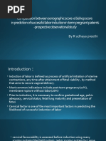 Bishop Score: Cervical Assessment Guide | PDF