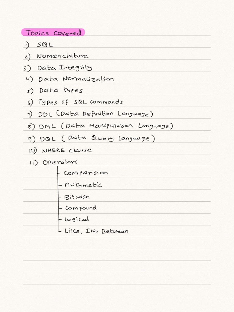 Introduction To ??? | Download Free PDF | Relational Database | Sql