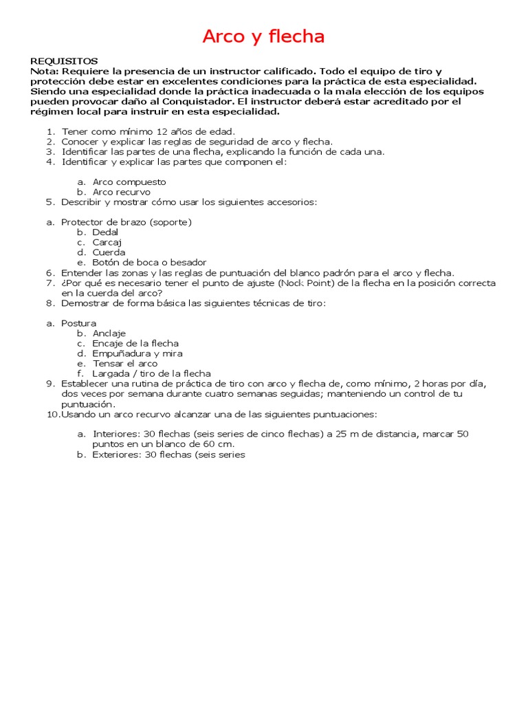 Arco y Flecha | PDF | Historia