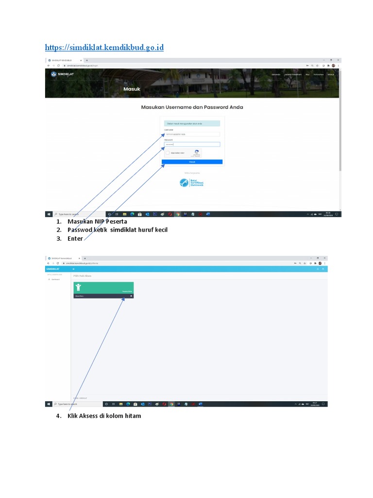 Panduan Simdiklat RTL | PDF
