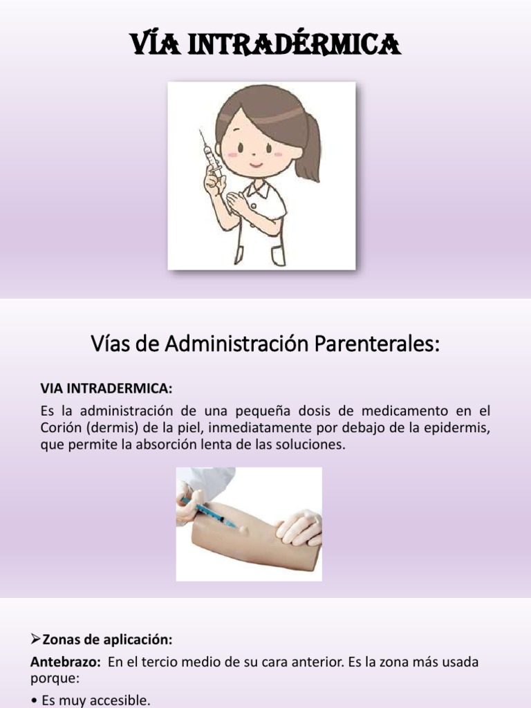 6° Via Intradermica | PDF