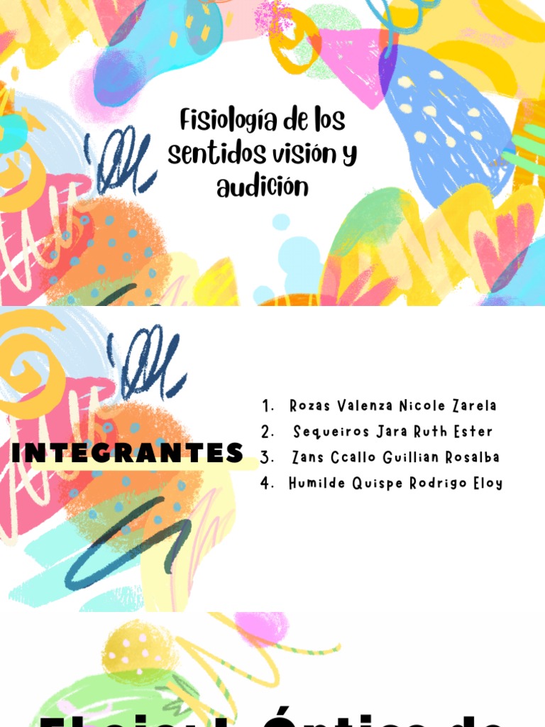 Fisiología de Los Sentidos Audición y Visión | PDF | Percepción visual | Retina