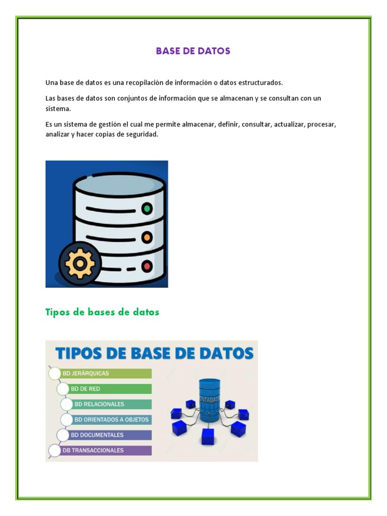 BASE DE DATOS Padlet 1 | PDF