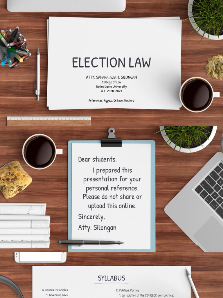 Election Class 2021 Final | PDF