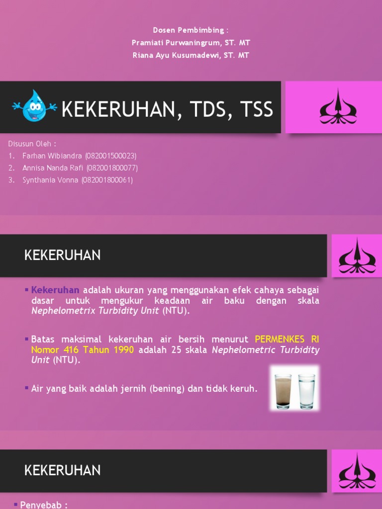 Kekeruhan, TDS, Tss | PDF